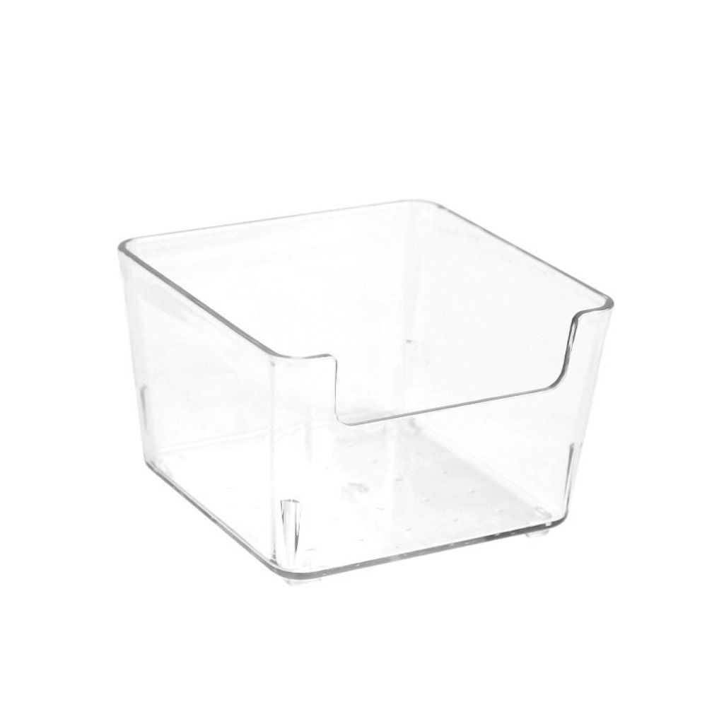 Simple Chic Acrylic Note Holder Efficient Transparent Clear Note Box ...