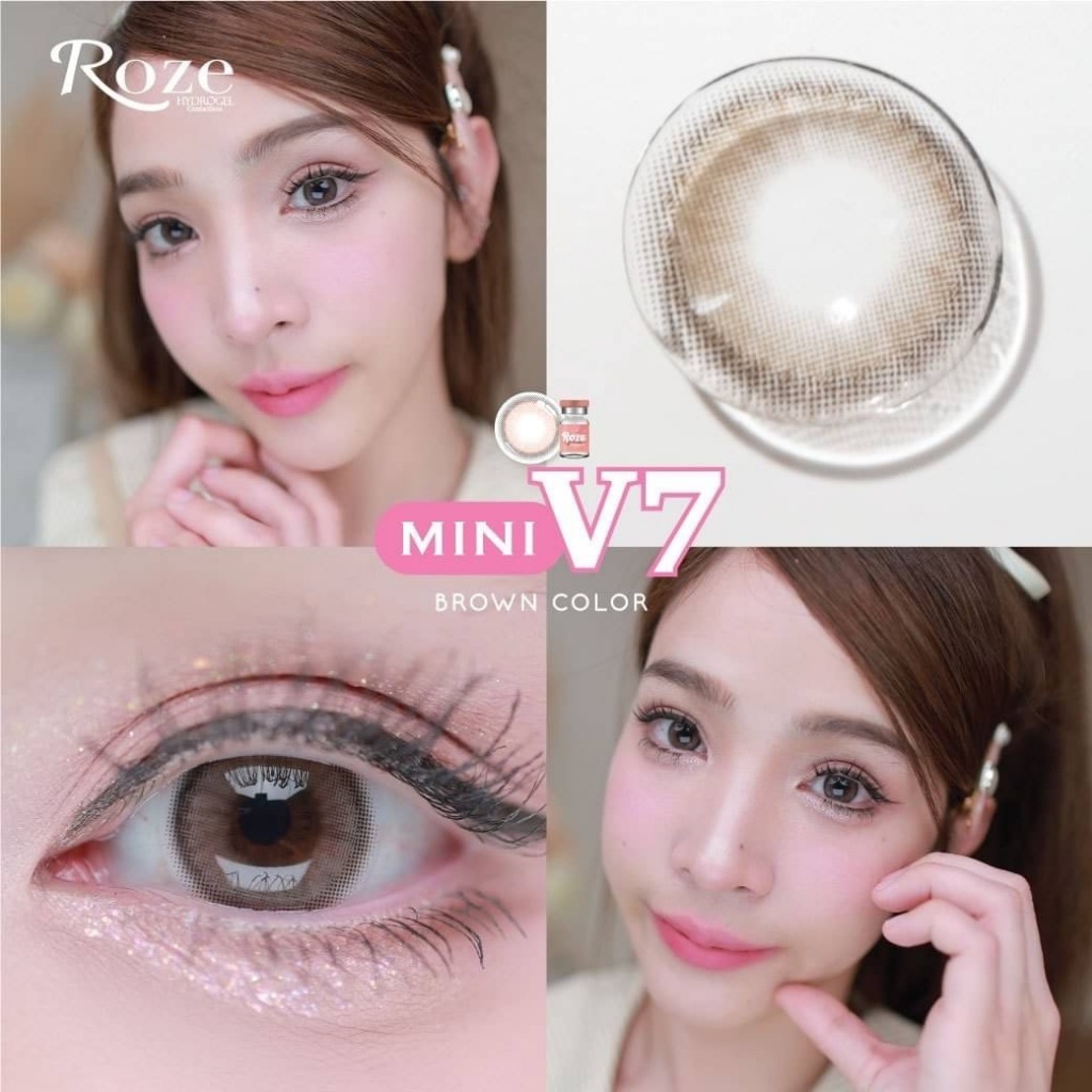 คอนแทคเลนส์ ขนาดมินิMini V7 (Rozelens) - Wonderlandbigeye - ThaiPick