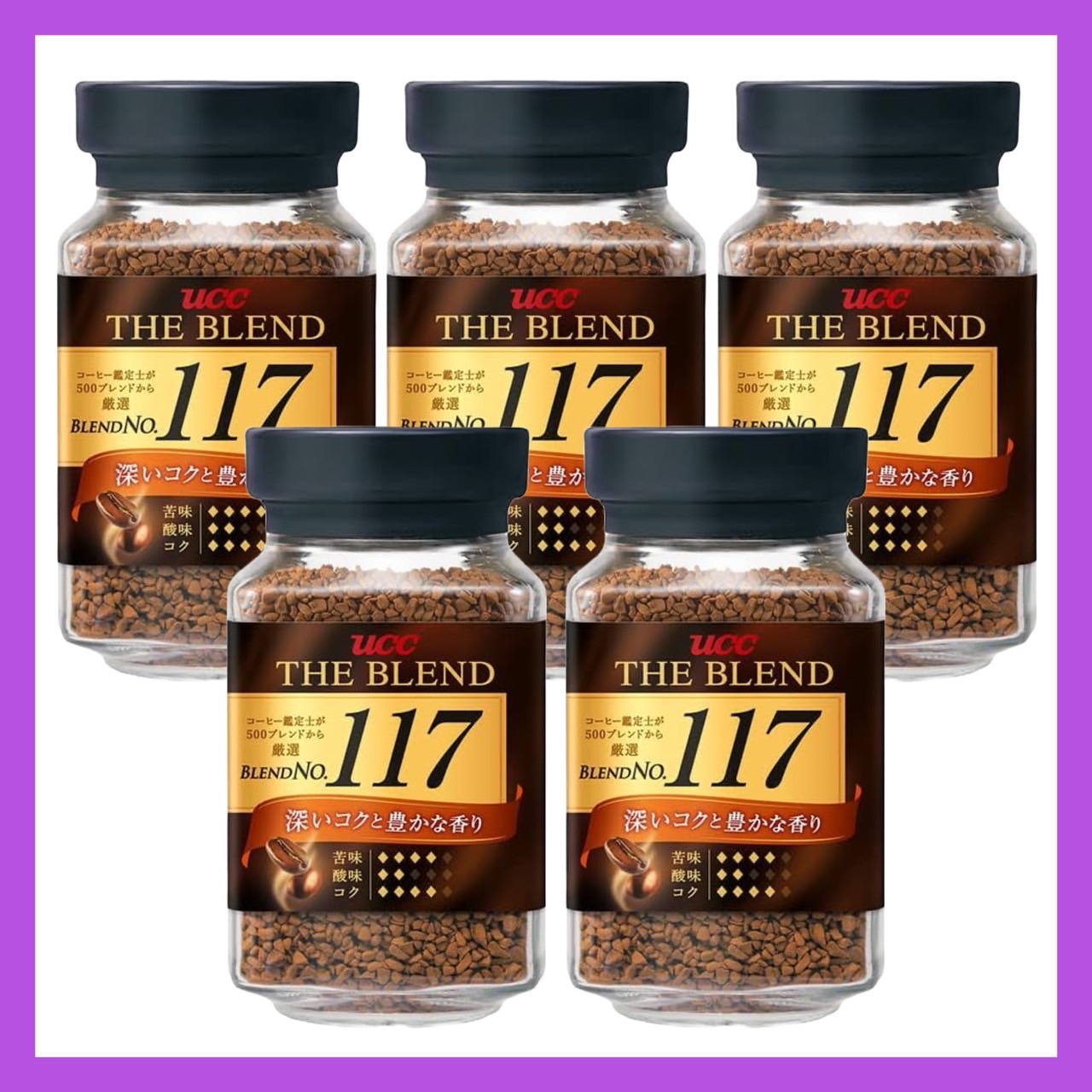 UCC The Blend 117 Bottle 90g Instant Coffee 1 to 5 bottles Choice of ...