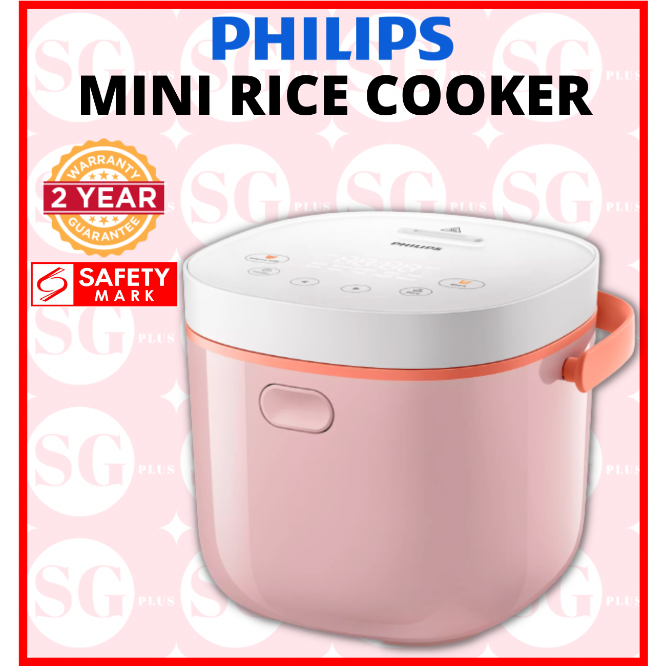Philips HD3070 Viva Collection Mini Rice Cooker | Lazada Singapore
