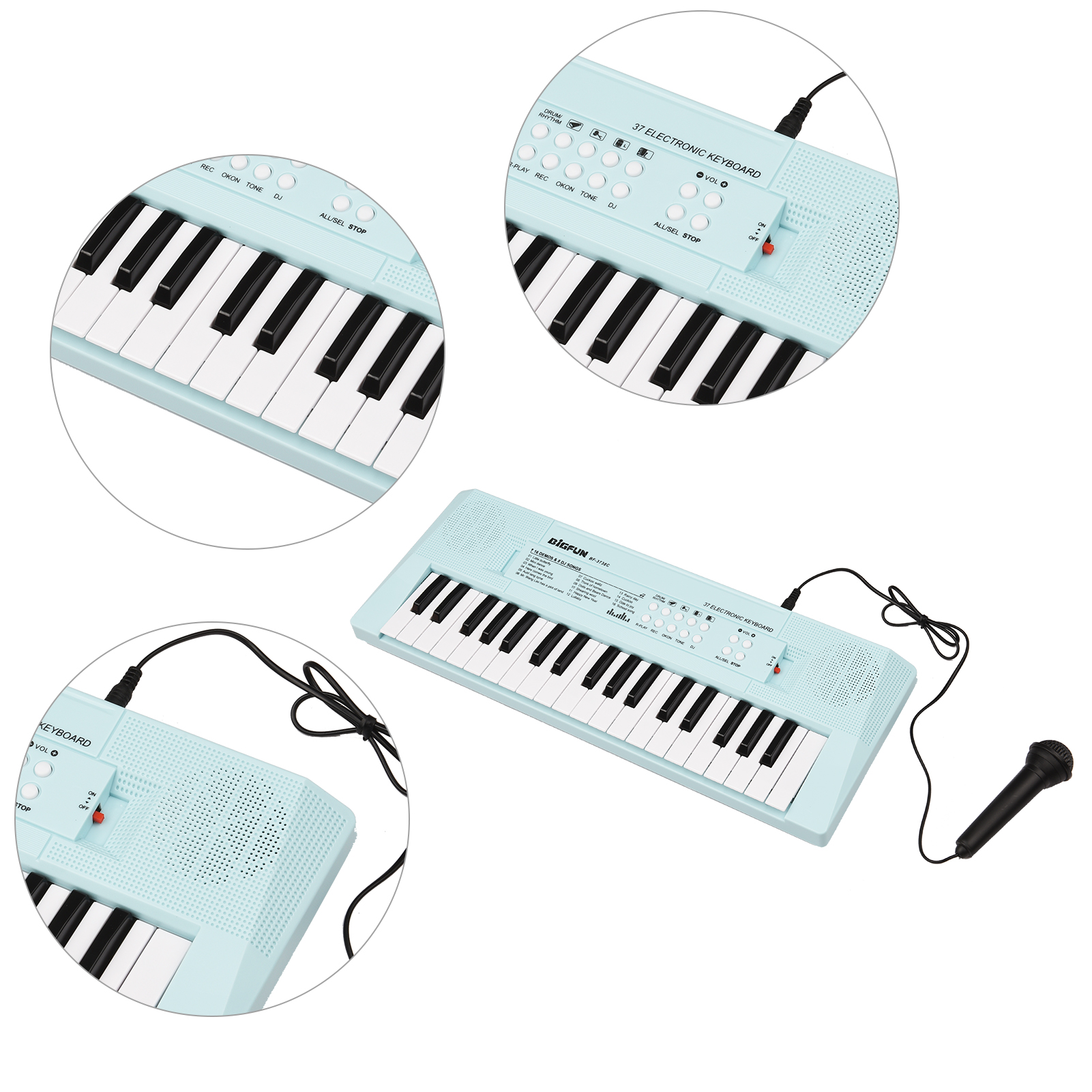 50 OFFElectronic Piano with Mini Keyboard 37-Key Electronic Keyboard ...