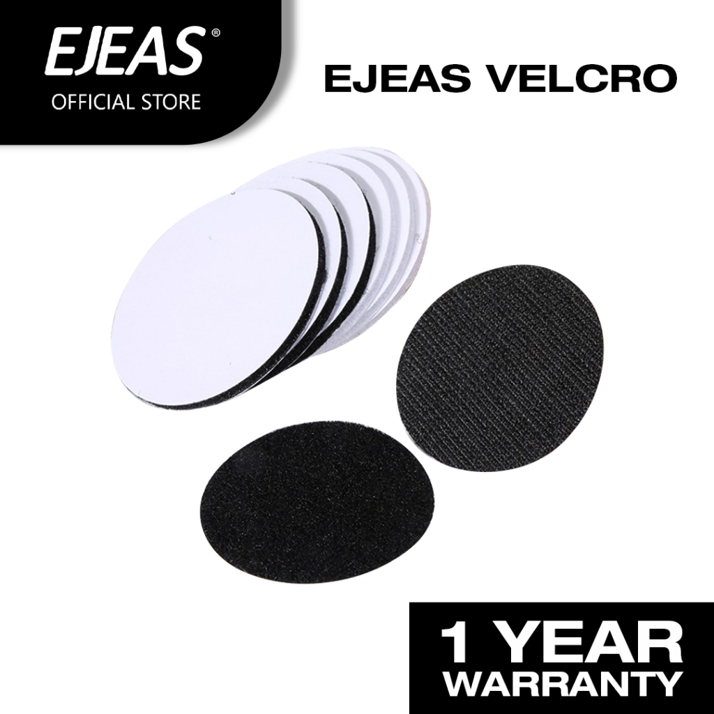 EJEAS Velcor Pads Sticky Self Adhesive Velcro Dots Double Sided Tape ...