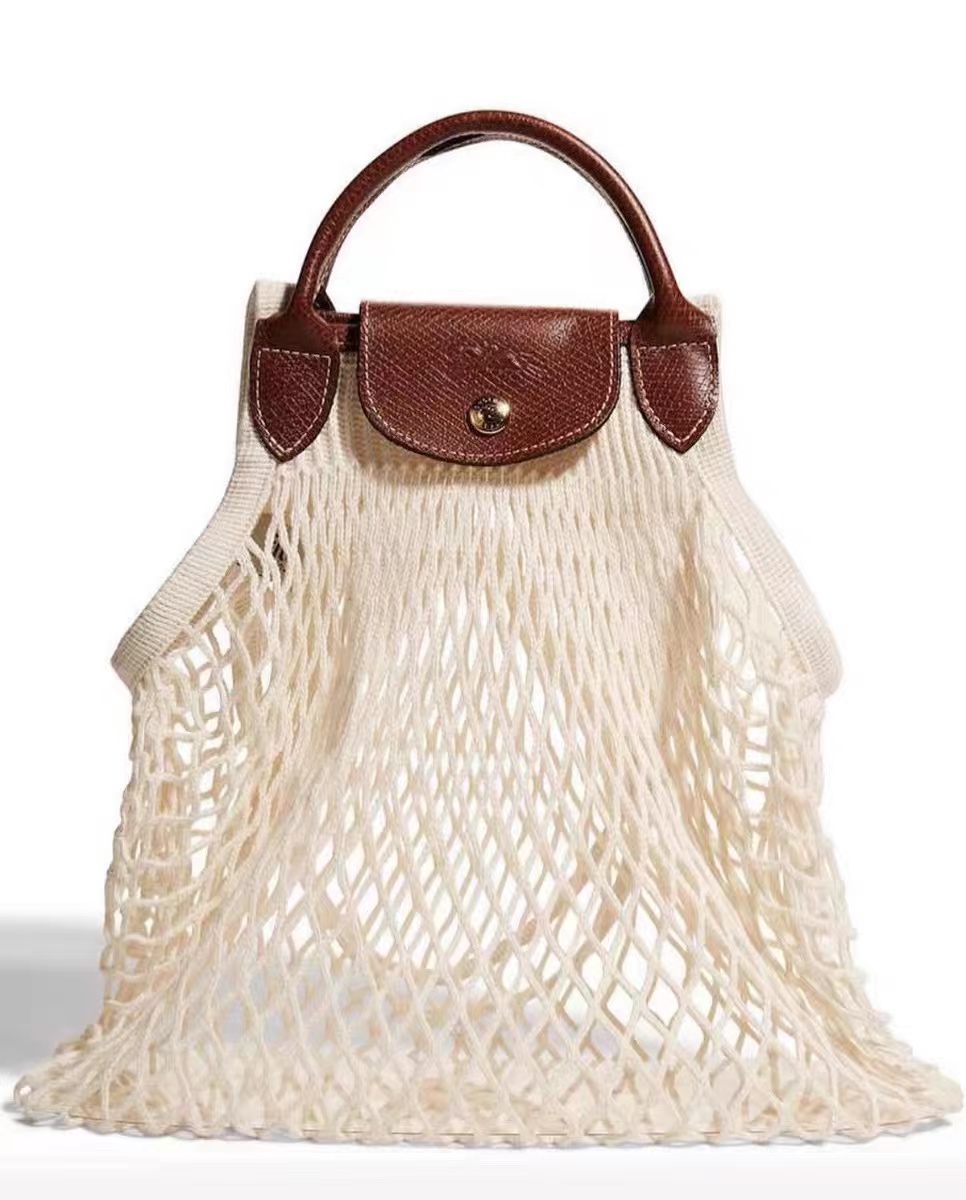 ใหม่เอี่ยม แท้100% Longchamp Le Pliage Filet large Shoulder bag ลองชอม ...