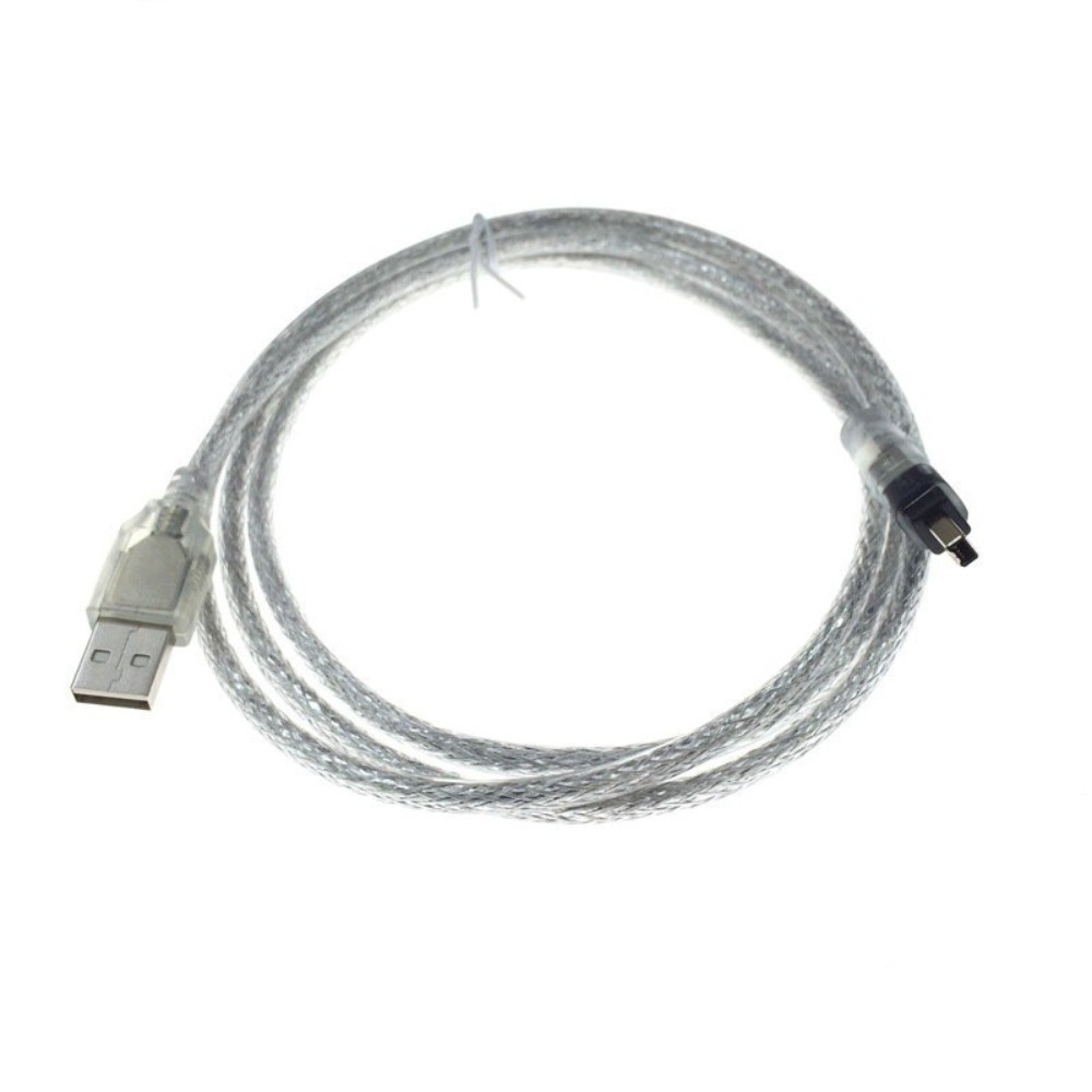 Adapter Cord 1.5M/5ft IEEE 1394 Cable USB 6P To 4Pin Connection Wire ...