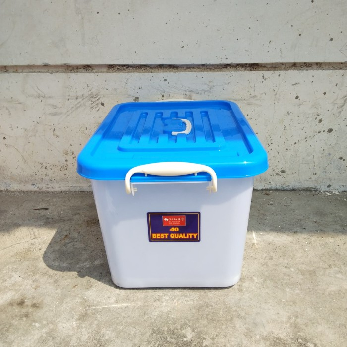 GAJAH Container Box 35, 40, 50, 70, 90, 100, 140, 160 Liter (Kuat ...