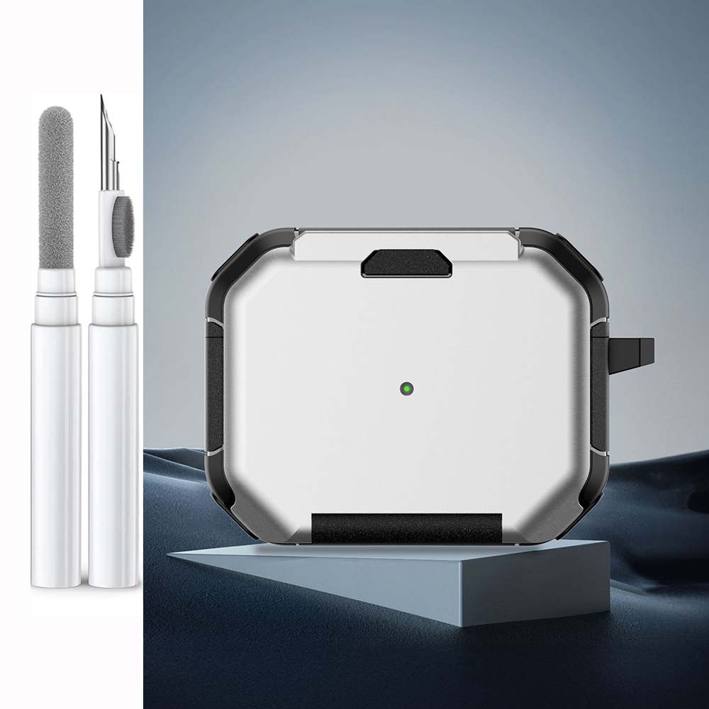 Airpods Pro Case,Secure Lock Case with Cleaner kit, Earpods Case Cover ...