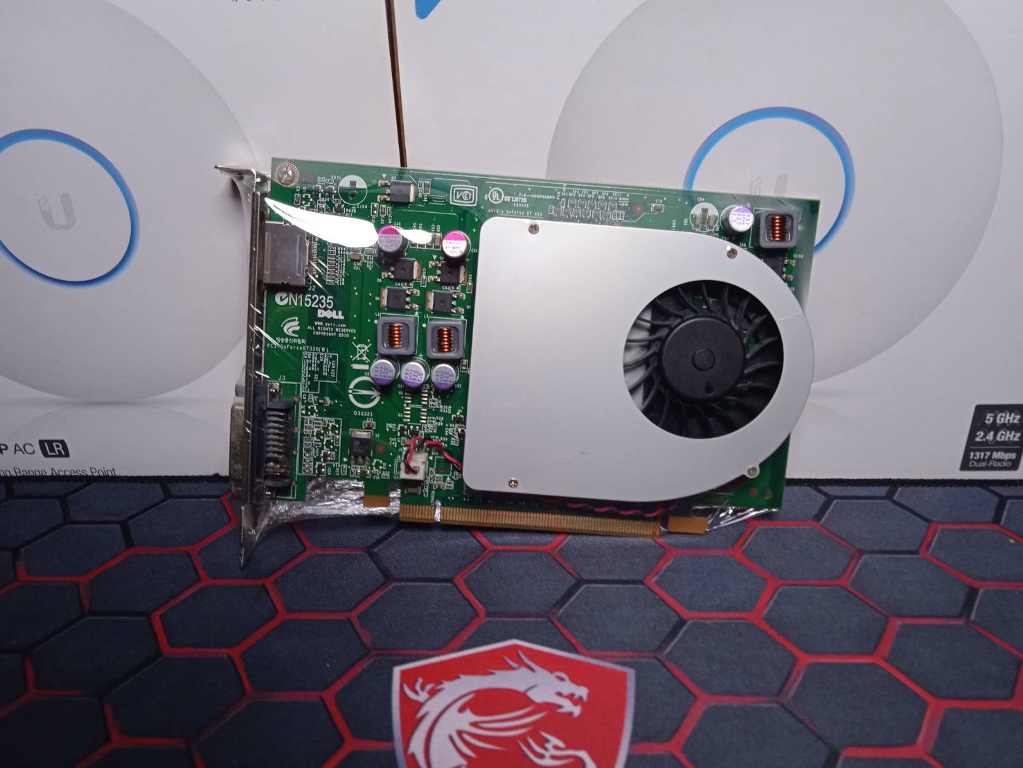 การ์ดจอ DELL Nvidia GeForce GT330 1GB DDR3 128Bit สวยๆ ใช้งานได้ทุกพอท ...