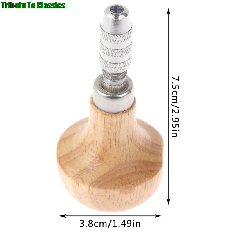 Jewelers Pin Vise Vice Wooden Handle Twisting Wire Wrapping Collet ...
