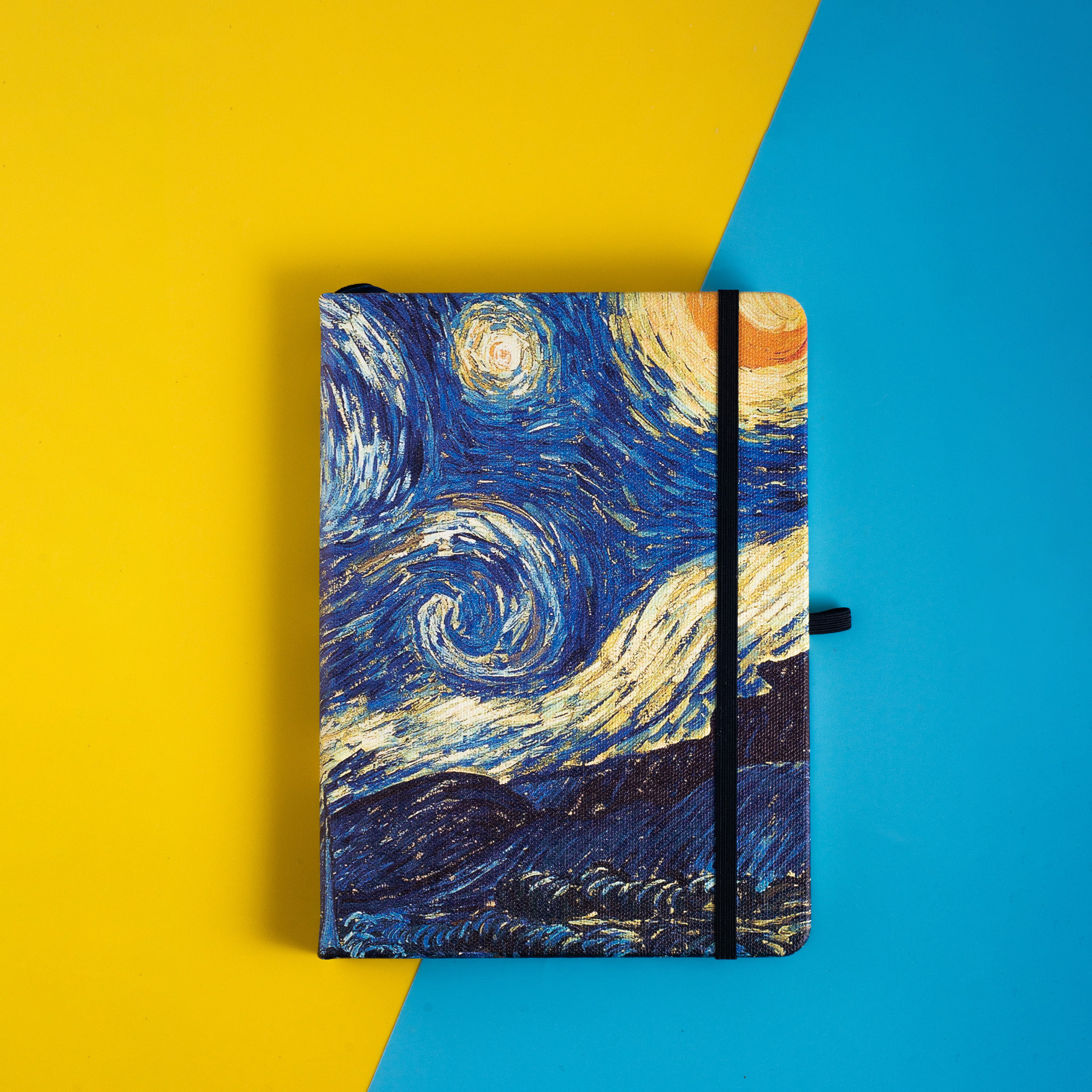 【Special offer】retro Van Gogh Bullet Dotted Journal B6 Notebooks starry ...