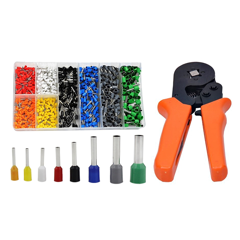 800 Pcs Ferrules Kit, Wire Ferrules Crimp Connector, Insulated Cord Pin ...