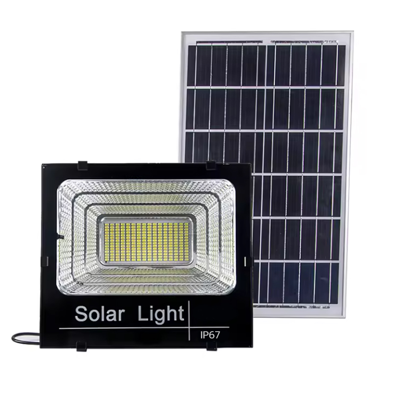 Lampu Solar Panel Surya tenaga Outdoor Waterproof IP67 LED Solar Flood ...
