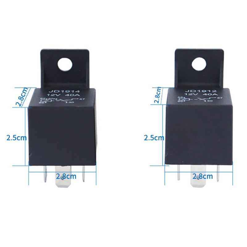 4 5 Pin 4P 5P 40A Waterproof Car Relay Long Life Automotive Relays ...