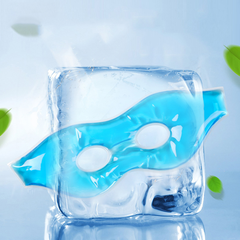 PVC Ice Gel Eye Mask Reuseable Face Mask Cooling Eyes Care Relaxation ...