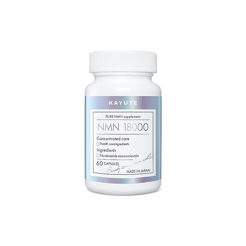 KAYUTE NMN Supplement 18000mg High Purity 100% Yeast Fermented 60 ...