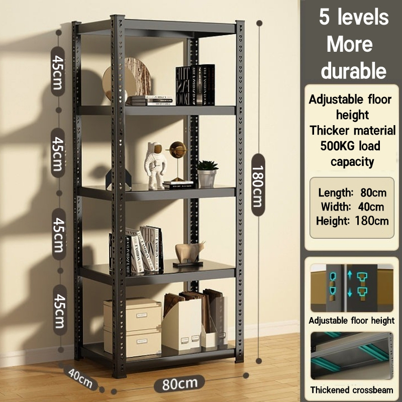 【SG Local Seller】 120*40*200CM Shelf Rack Wall Shelf Big Space Shelf ...