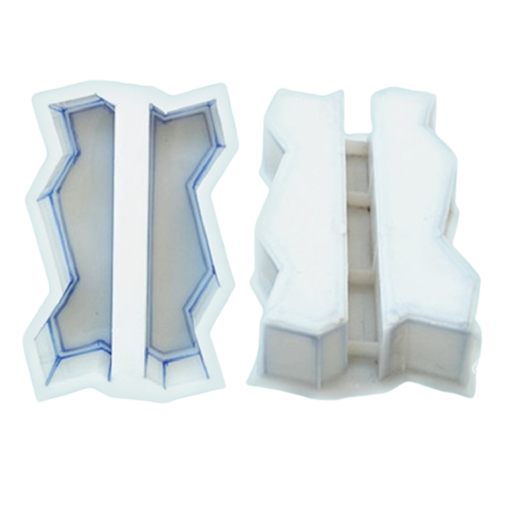 Plastic Road Path Paving Brick Mould Reusable DIY Path Paving Concrete ...