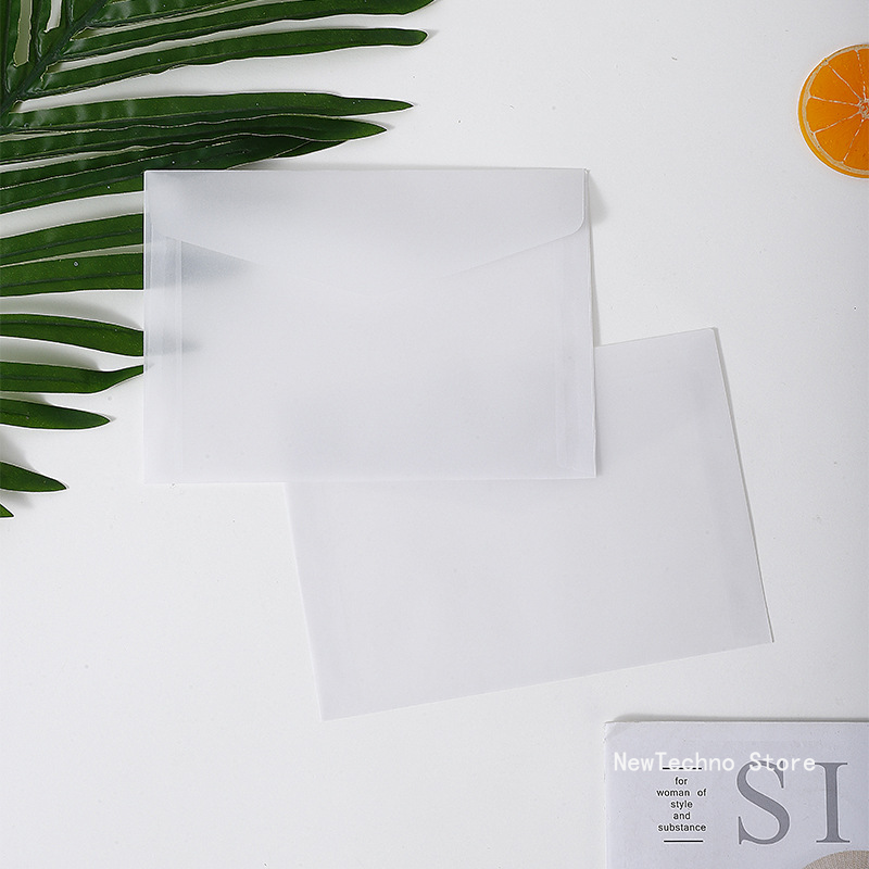 【SmartHorizon】Transparent Sulfuric Acid Paper Envelope Vintage Wedding ...