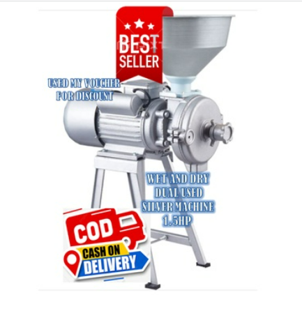 HEAVY DUTY WET AND DRY GRINDING MACHINE /PANG GILING CORN,RICE,COFFEE ...