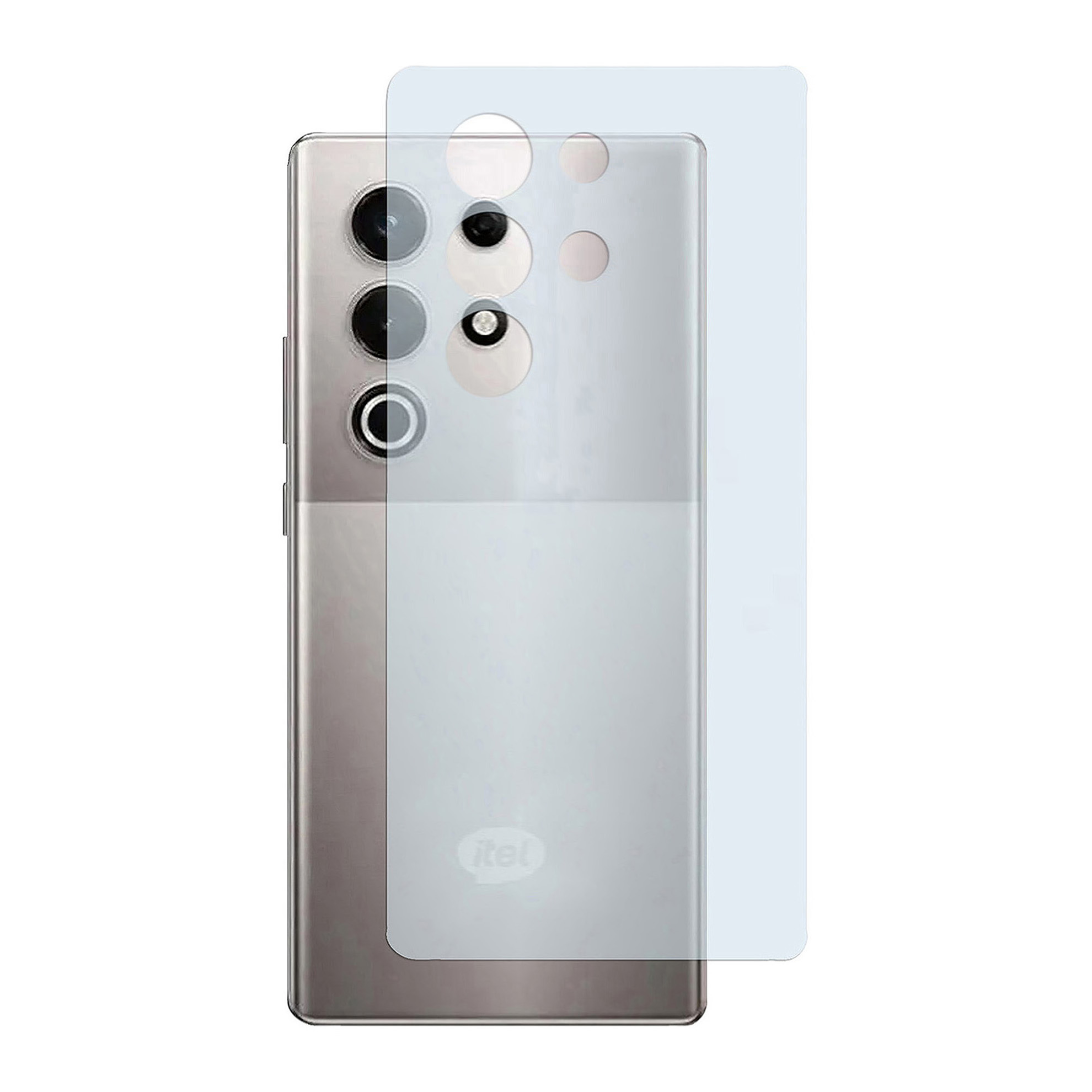 iTel S25 Ultra Soft Matte Finish Film Protector for Back Panel for Back ...