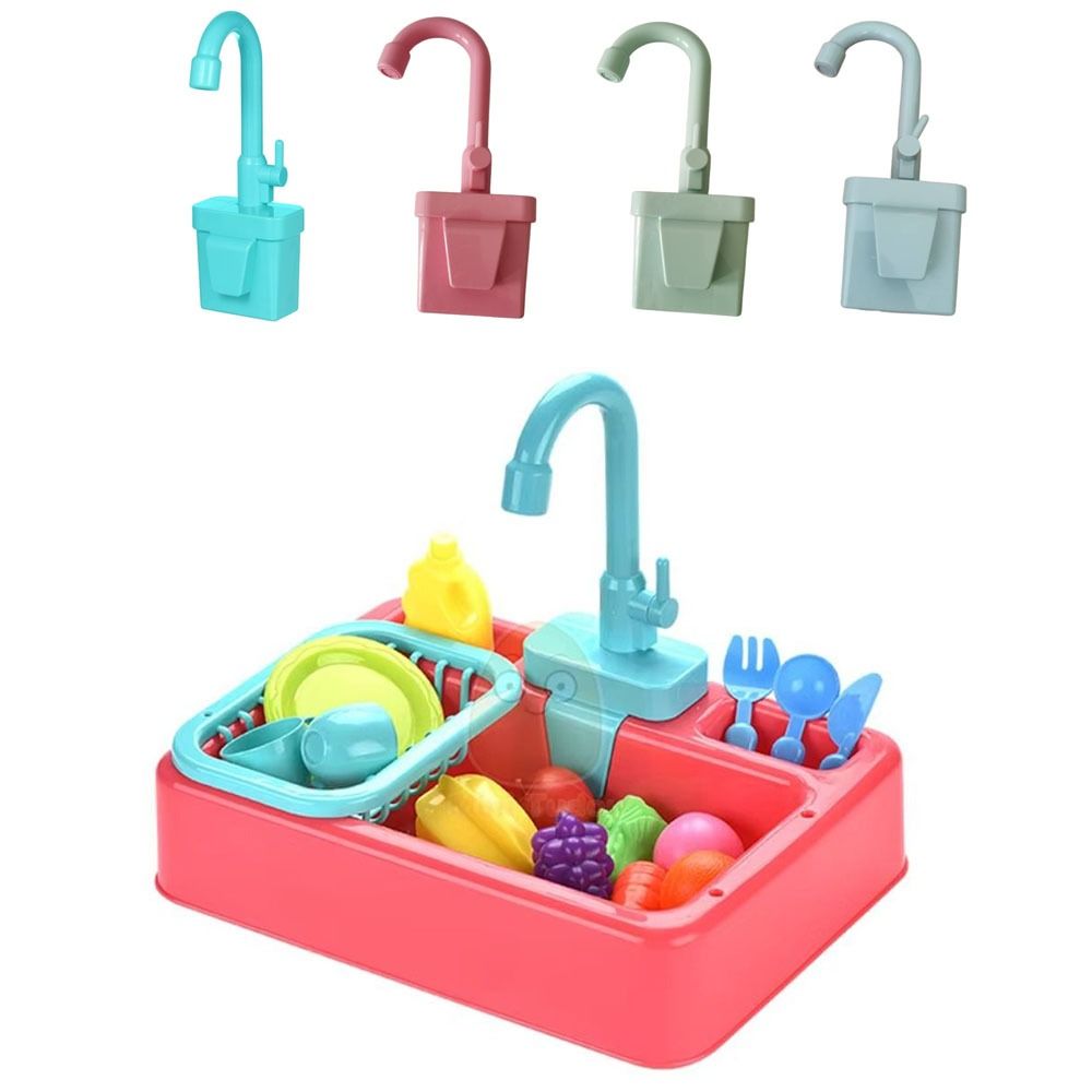 Tableware Single Hole Kitchen Sink Toy Rotatable Simulation Faucet ...