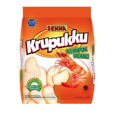 Krupukku Senna Deluxe 500gr Kerupuk Udang Food Sena Shrimp Crackers Siap Goreng Seina Krupuk Ku ...