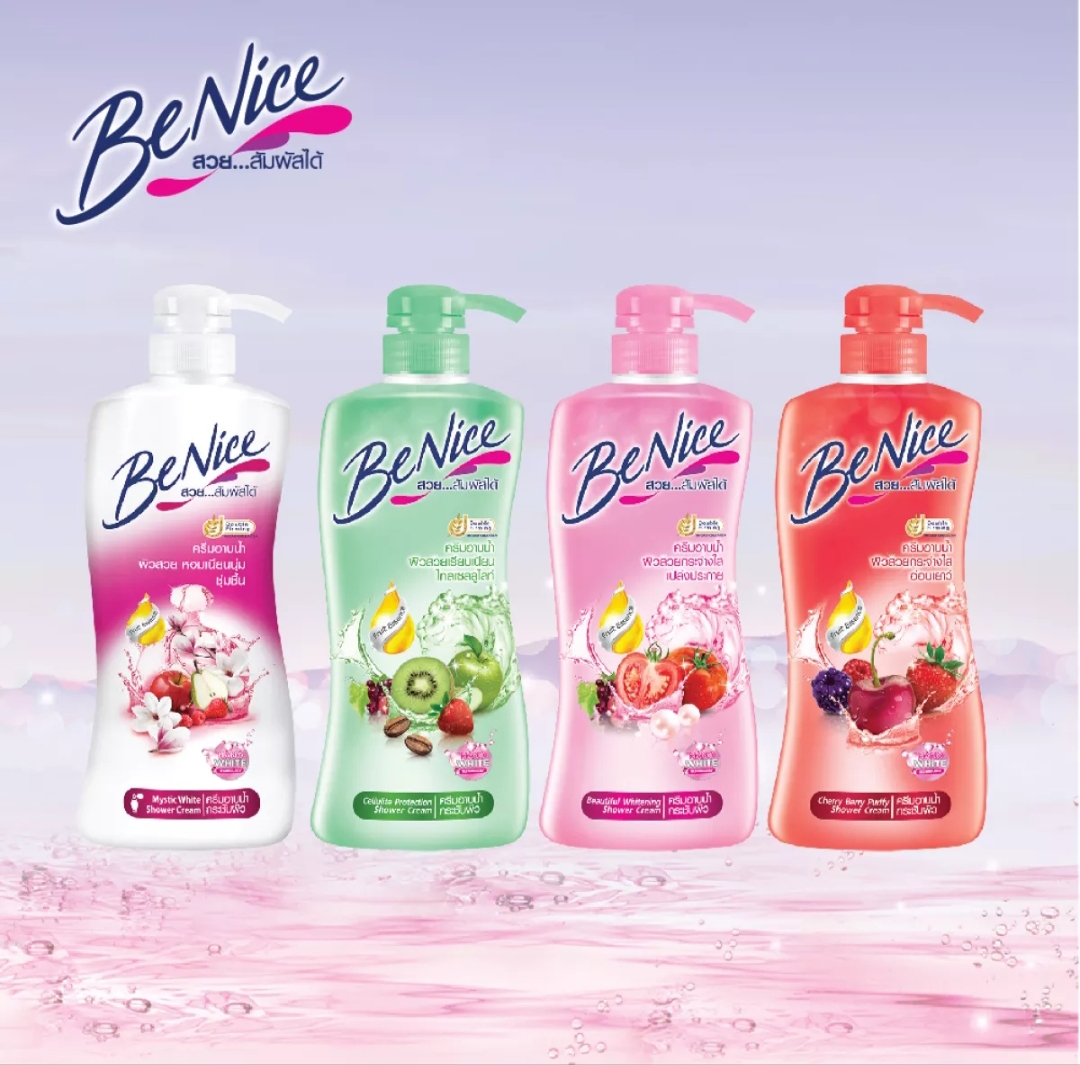 Benice บีไนซ์ ครีมอาบน้ำ แอนตี้แบค 450 มล. ขวดปั้ม สีเขียว - Boots ...