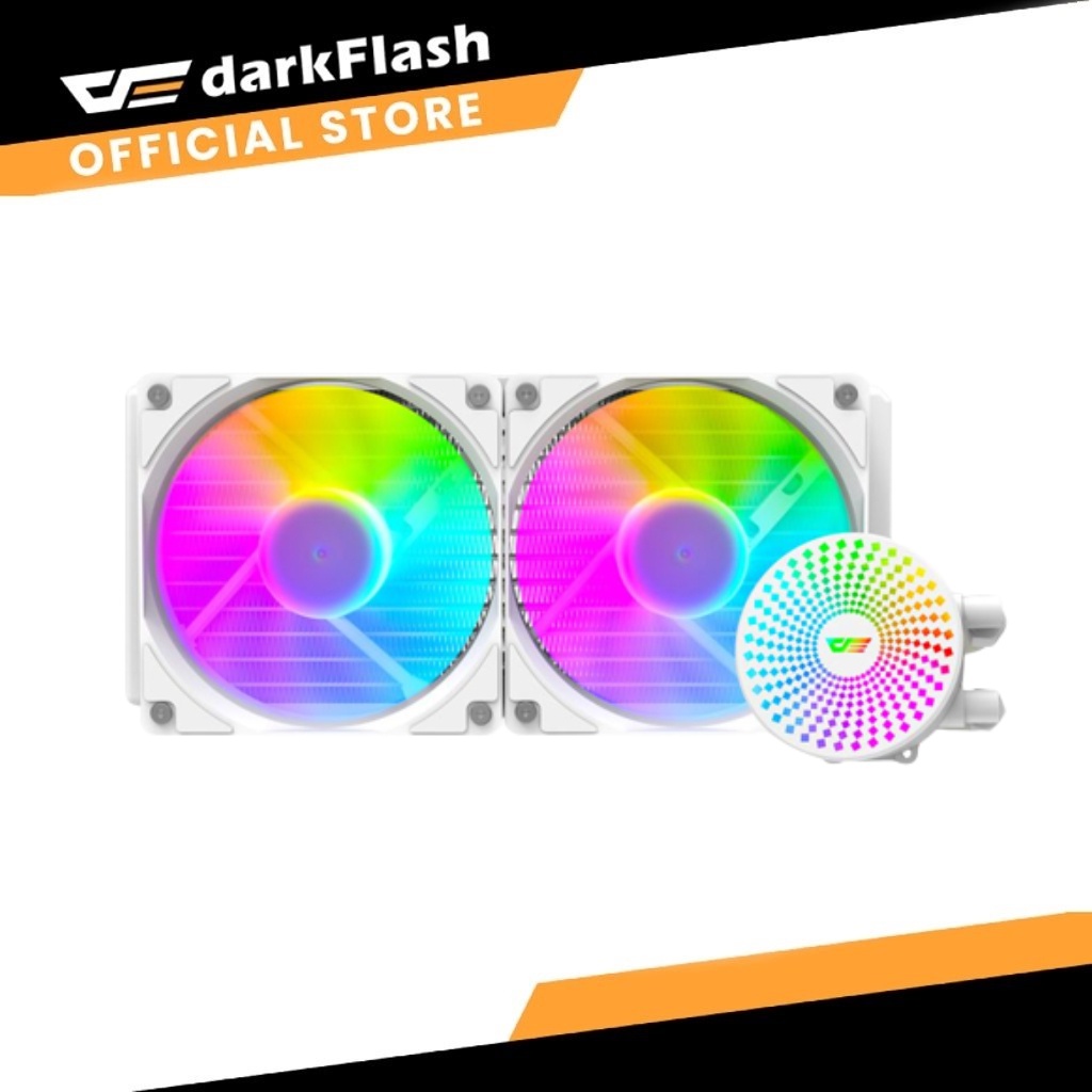 DarkFlash Radiant DC240 AIO ARGB Liquid CPU Cooler | Lazada PH
