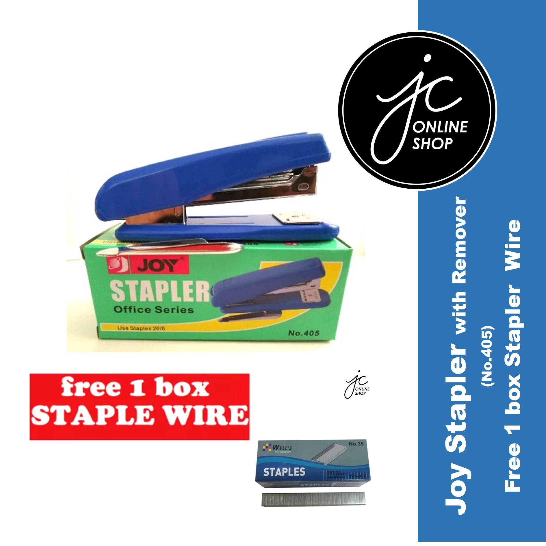 Joy Stapler no.35 with free 1box stapler wire | Lazada PH
