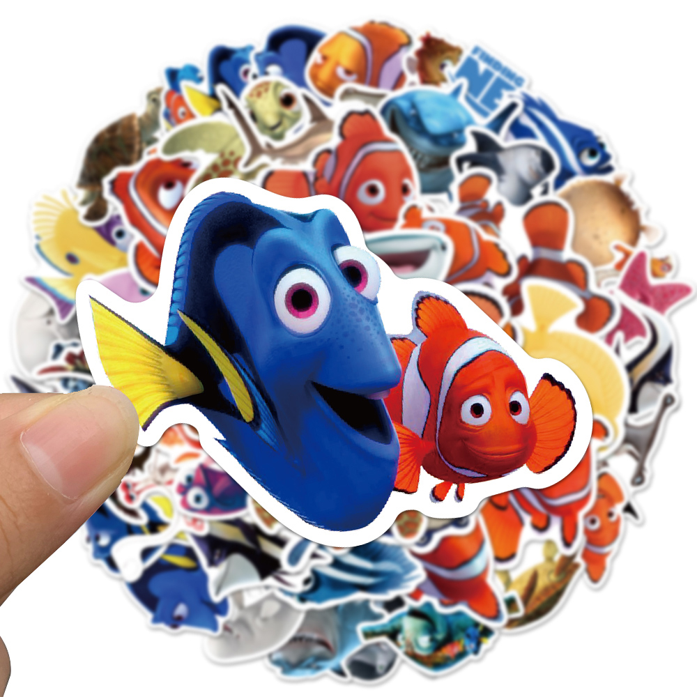 HOT BeliefMelief New style 10/30/50pcs Cute Disney Cartoon Finding Nemo ...
