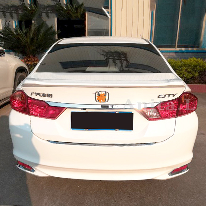 Rear Trunk Lid Ducktail Lip Spoilers Wing For Honda CITY 2015 2016 2017 ...