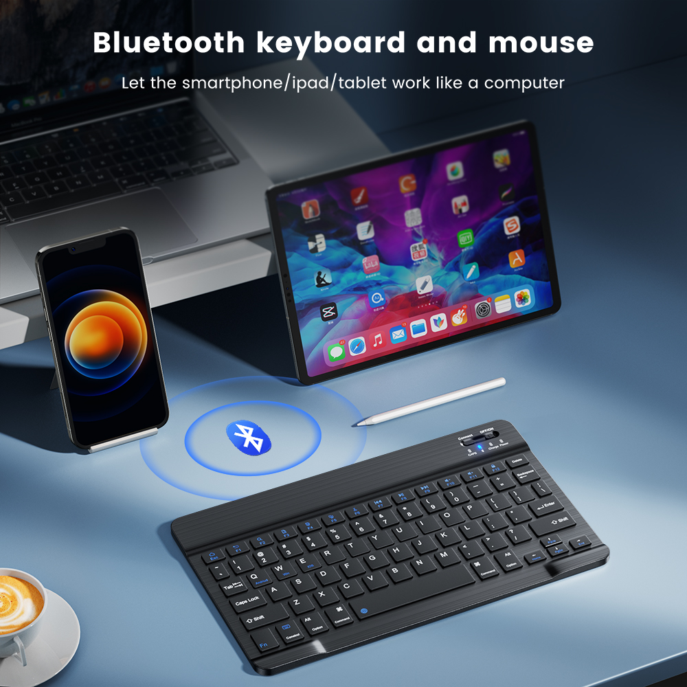 Wireless Keyboard Bluetooth Compatible Keyboard For Android Ios Windows Mini 78 Key Gaming