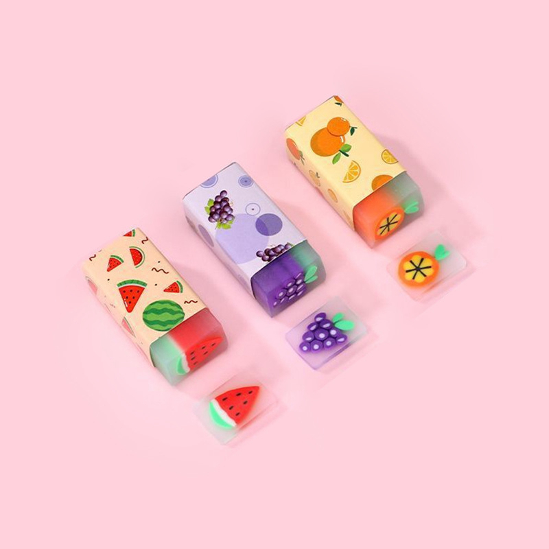 Penghapus Pensil Motif Buah Fruits Eraser Penghapus Karakter Dinosaurus ...