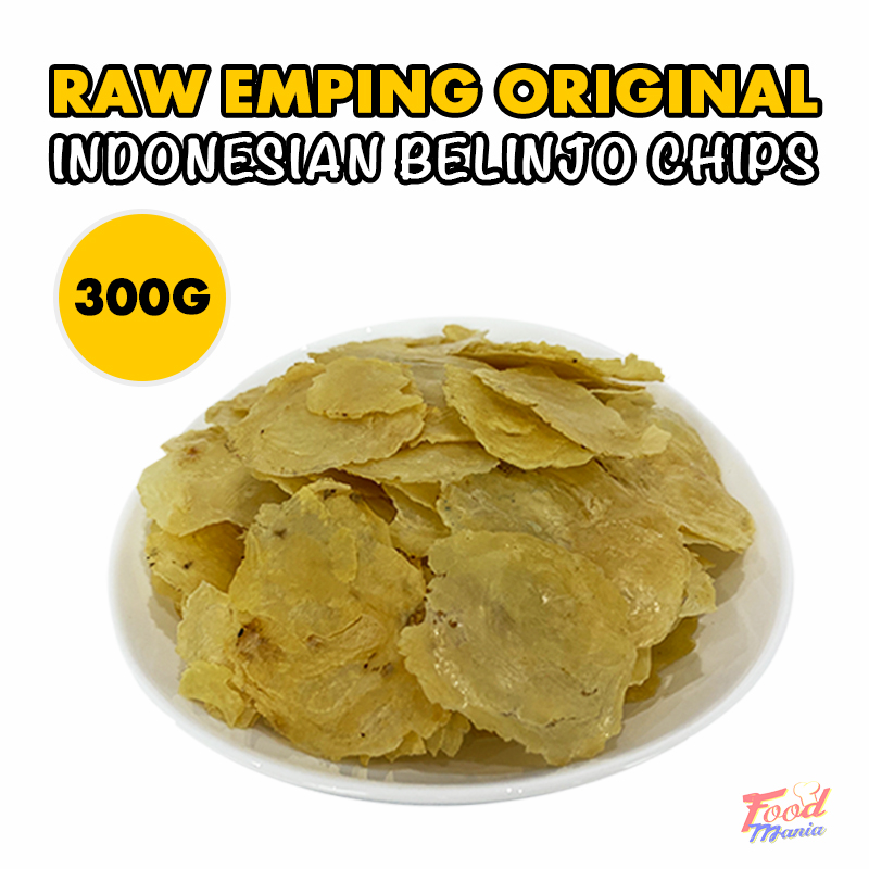 Emping Crackers (Raw) - Halal Spicy Belinjo Melinjo Belinjau Chips ...