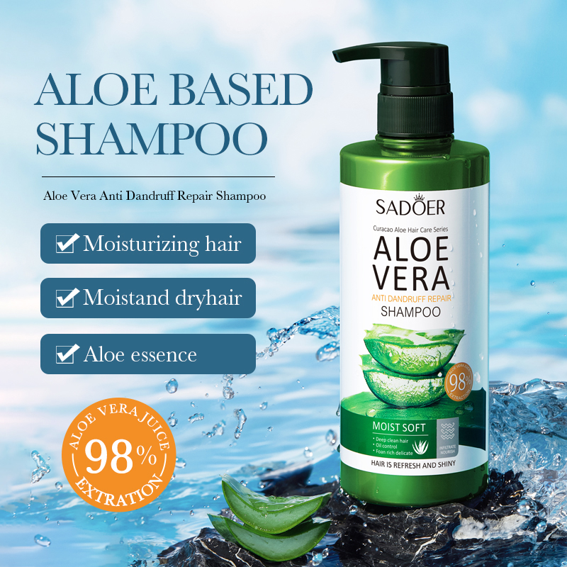ROREC SADOER Aloe Vera Anti Dandruff Repair Shampoo Anti-Itch Oil ...