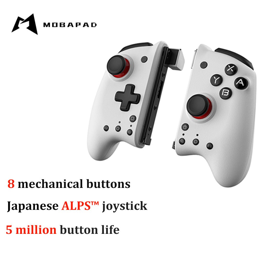 MOBAPAD M6 Gemini เกมคอนโซลสำหรับ Nintendo Switch ซ้ายและขวาจอยควบคุม ...