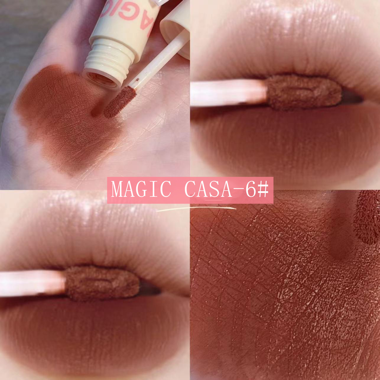 พร้อมส่ง 🔥 ลิปสติก MAGIC CASA ลิปสติกสีสวย เข้ากับทุกลุค📌 | Lazada.co.th