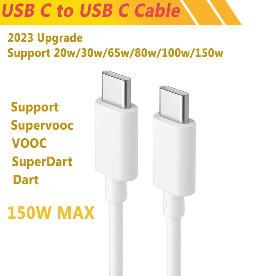 Original Realme Usb Type C Cable Cabo 100w 65w 80W 8A Super Fast Charge Super Dart Vooc Real Me ...