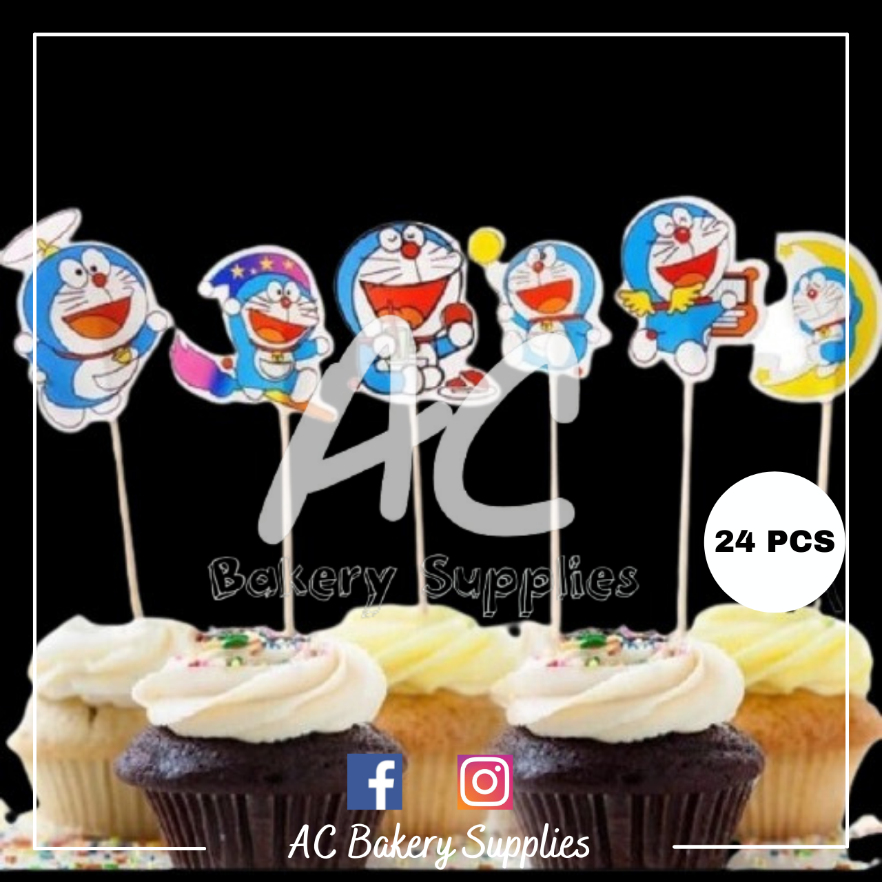 Doraemon Cupcake