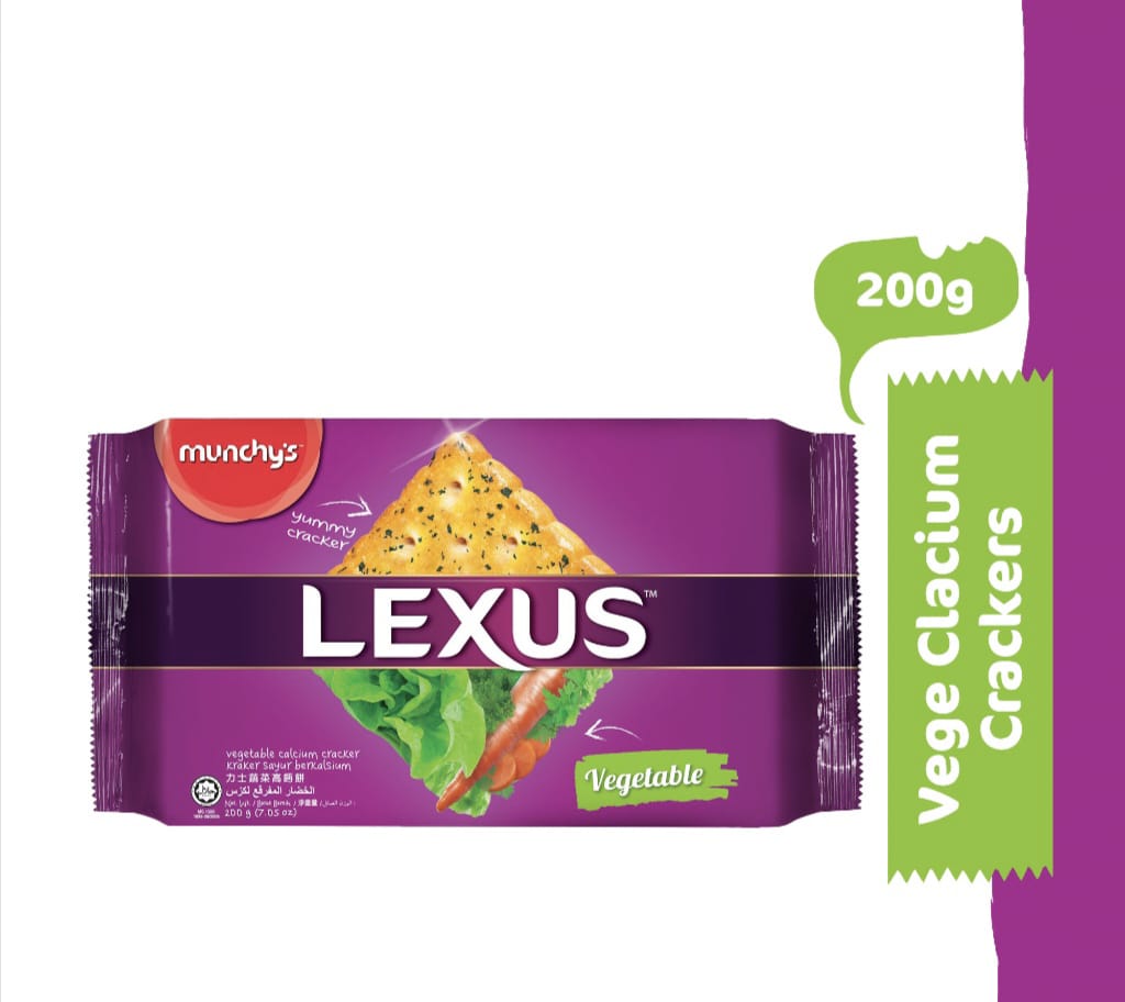 Munchy's LEXUS Vege Calcium Cracker (200g) | Lazada