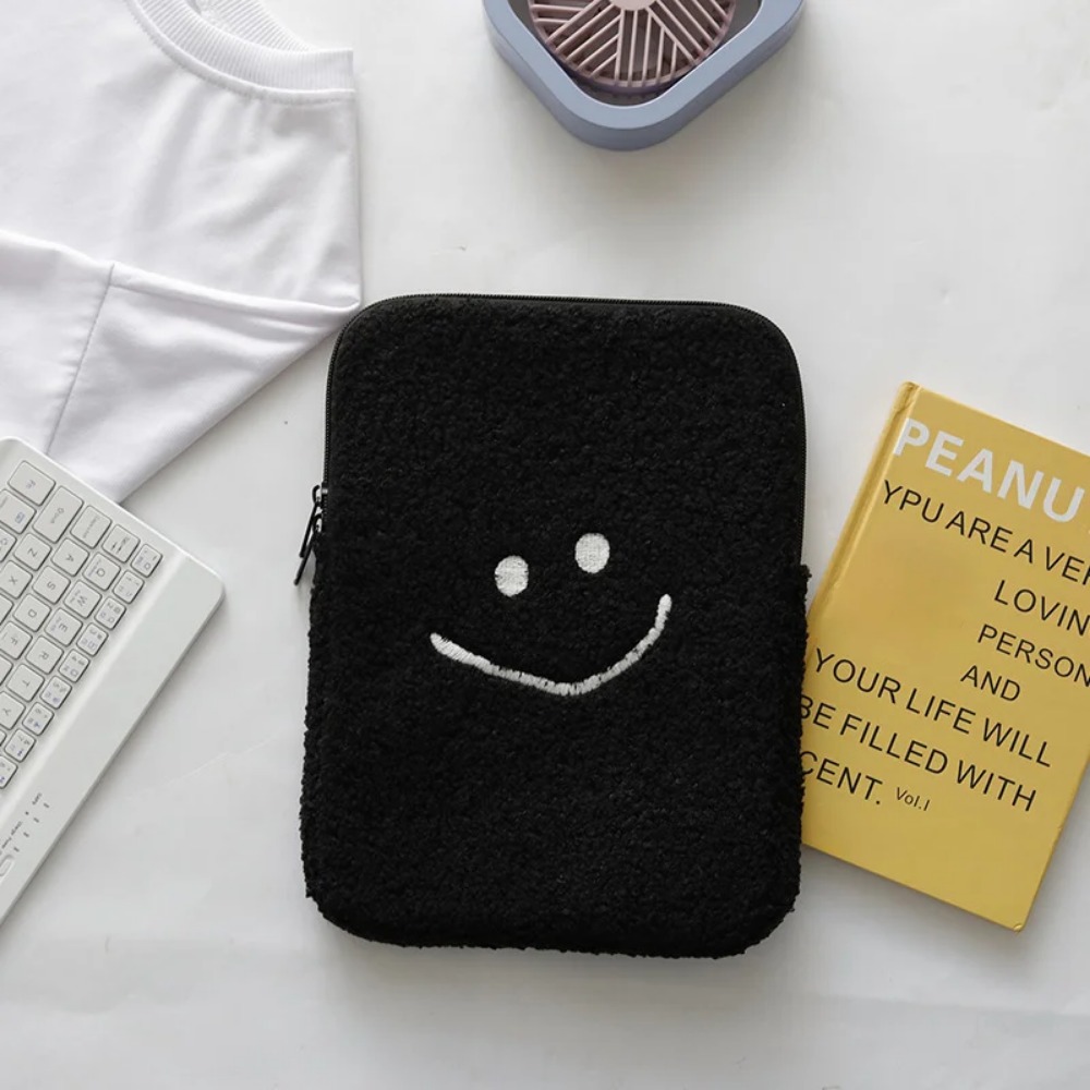 9/11/13Inch Plush Laptop Carrying Sleeve Tablet Stroge Bag for Macbook ...