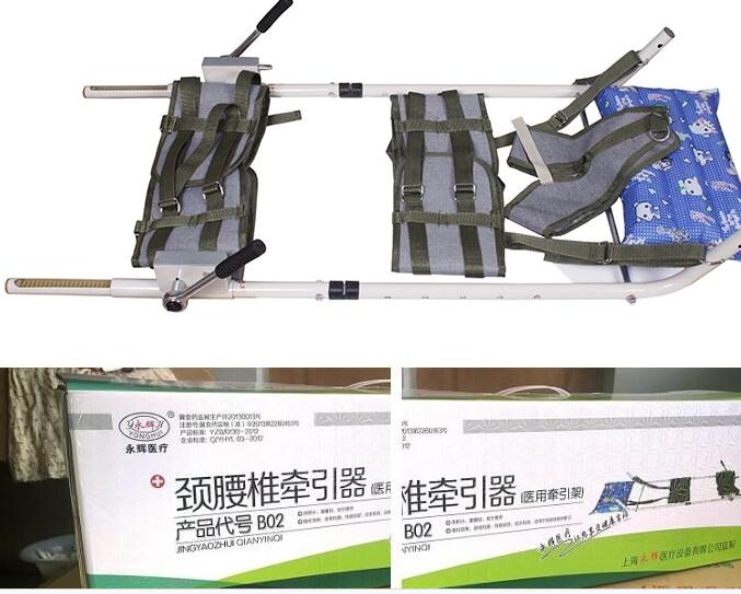 The human body stretcher Cervical lumbar traction bed Cervical ...
