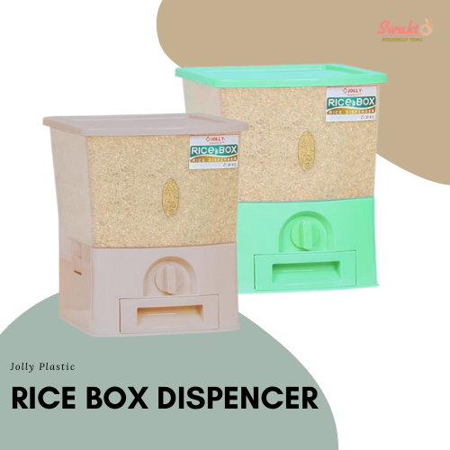 [ Jolly Plastic ] Rice box dispenser | Lazada PH