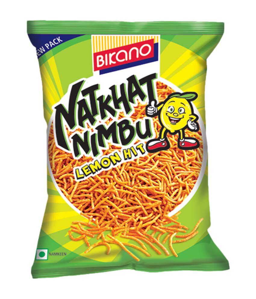 Bikano Natkhat Nimbu Lemon Hit 160g. - 4S Groceries - ThaiPick