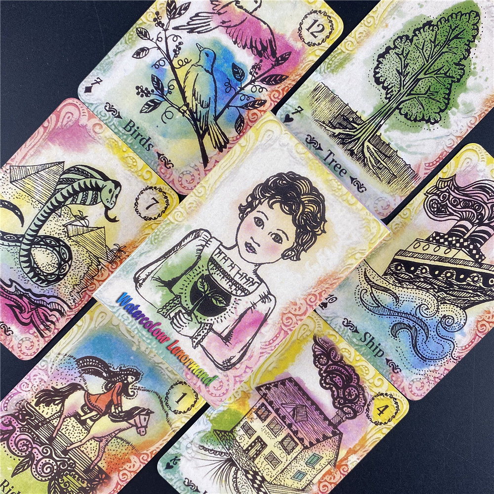 【LKFJ4OSA96】New English St.patrick Day Lenormand Oracle Card Fate ...