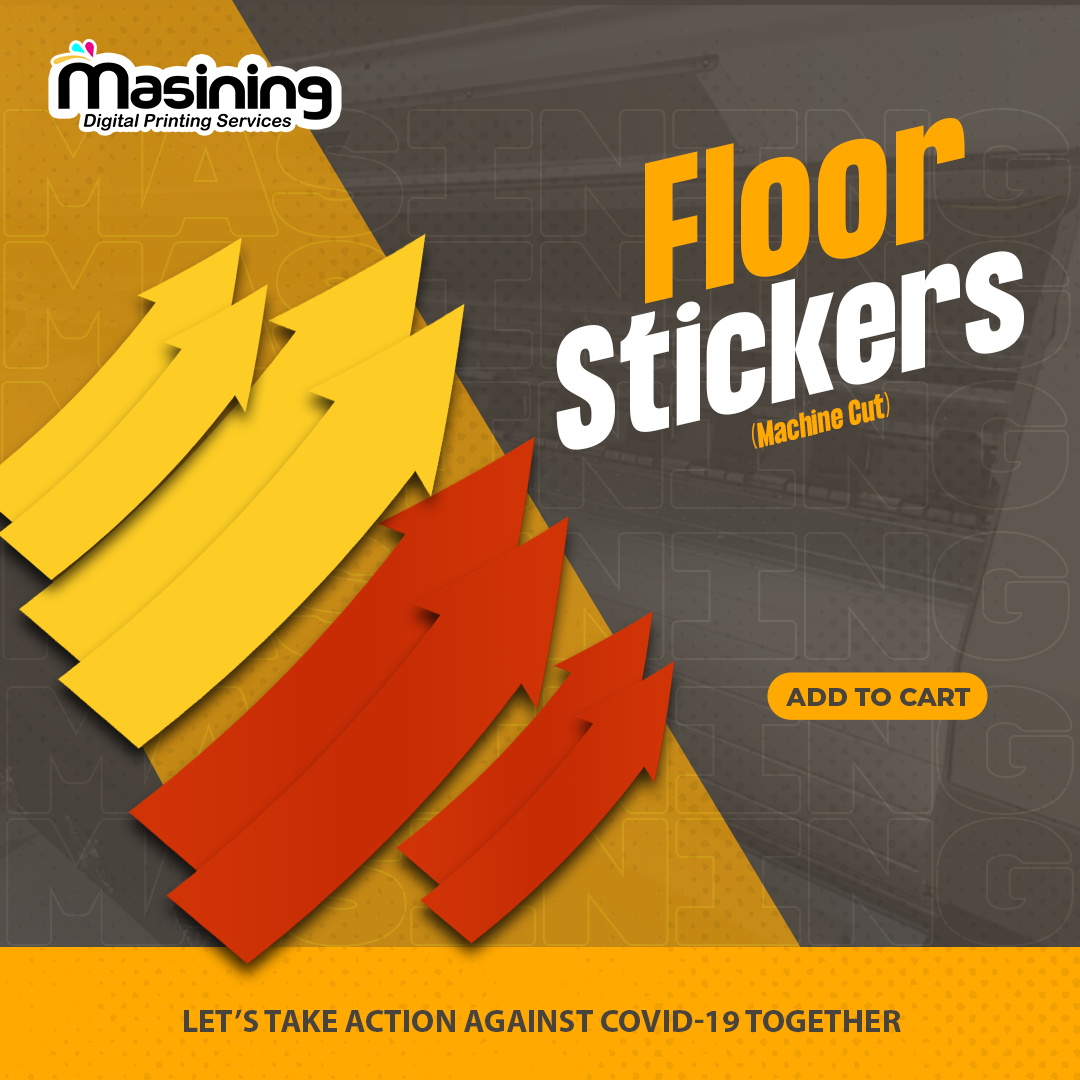 Arrows Floor Stickers - Red & Yellow | Lazada PH