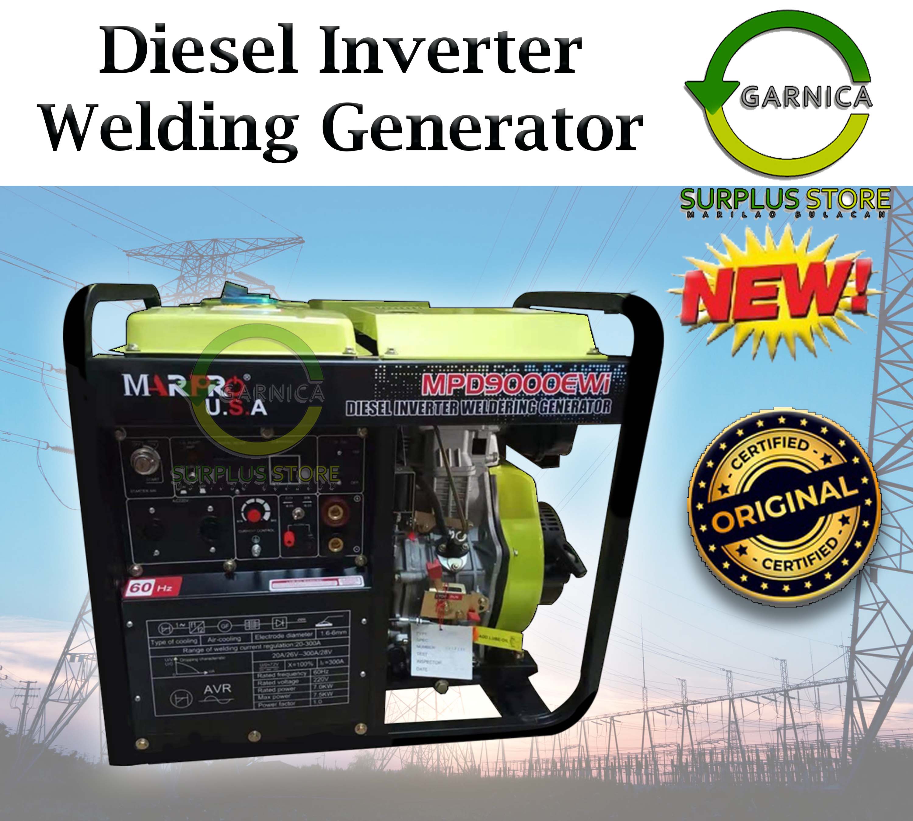 Diesel Inventer Welding Generator | Lazada PH