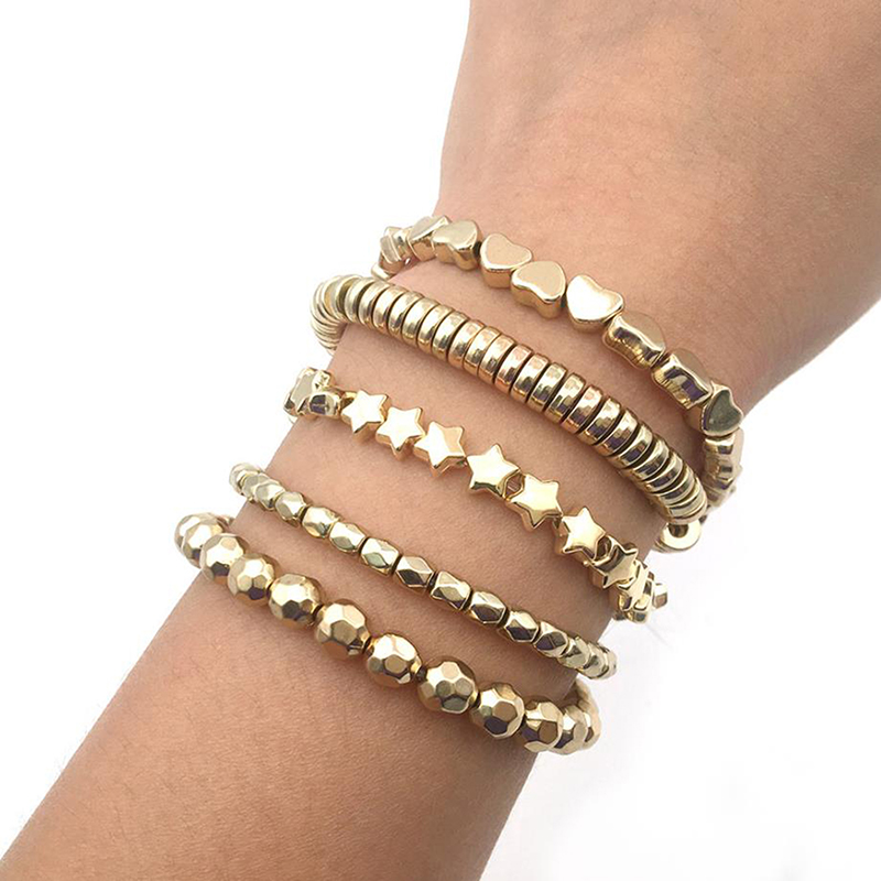 100Pcs CCB Beads Bulk Loose Spacer Beads DIY Bracelet Findings Jewelry ...