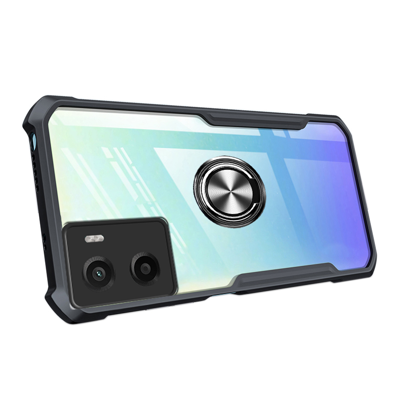 Phone case Moto G06 Hard Clear Transparent Shockproof Armor Car Adsorb ...