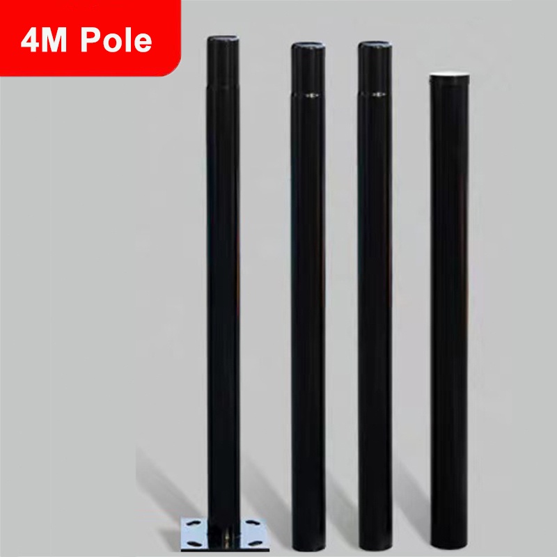 Lamp Pole UFOSolar street light pole 4M Heavy Duty Galvanized Steel ...