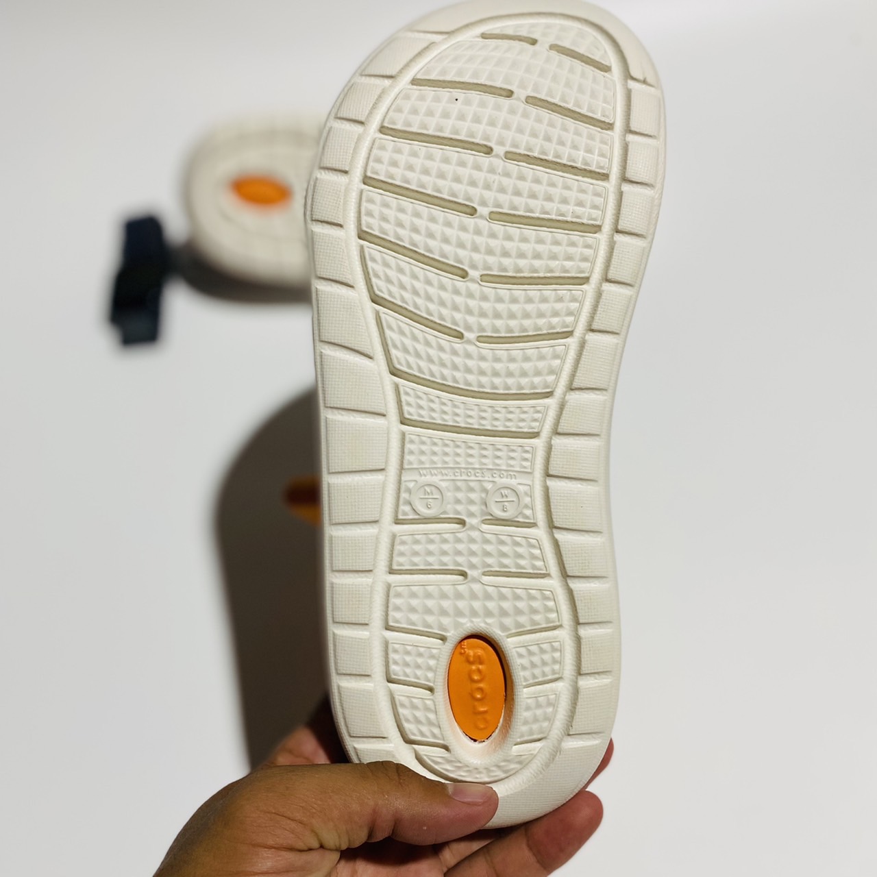 Crocs Liteรองเท้าแตะ Crocs Lite CROCS รุ่นข้างบนเป็นหนัง รองเท้าลำลอง ...